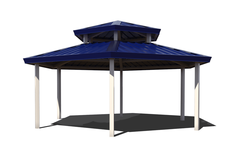Octagon Duo-Top Shelter