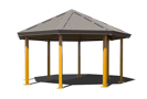 Octagon Duo-Top Shelter