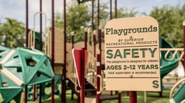 Railroad Crossing Trike Track Sign