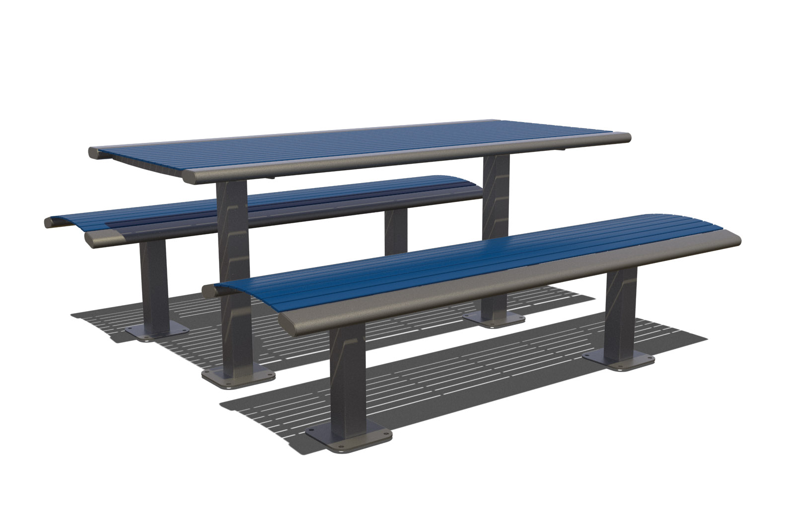 Arches Steel Pedestal Table